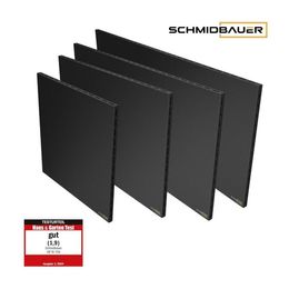 Schmidbauer Infrarotheizung Hybrid Tafel Schwarz Elektroheizung Wand Heizkörper