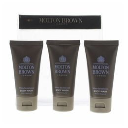 Molton Brown Duschgel White Sandalwood Körperwäsche Geschenkset 3 x 30ml