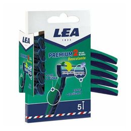 Lea Körperrasierer Premium 2 Tilting Blades Disposable Blades Pack 5 Units