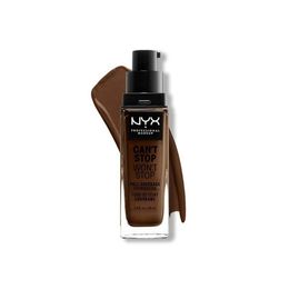 Nyx Professional Make Up Foundation Can't Stop Won't Stop Full Coverage Foundation Chestnut 30ml
