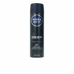 Nivea Deo-Zerstäuber Men Deep Black Carbon Deodorant Spray 150ml