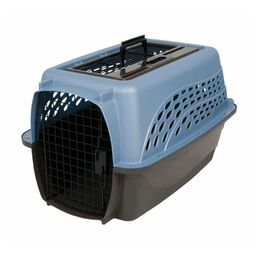 petmate Hunde-Transportbox 2 Door Top Load Kennel S Blue