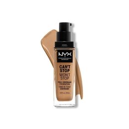 Nyx Professional Make Up Foundation Can't Stop Won't Stop Full Coverage Foundation Camel 30ml