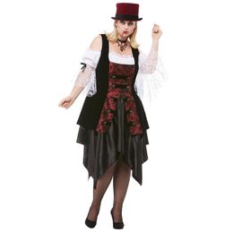buttinette Vampir-Kostüm "Vampina" für Damen