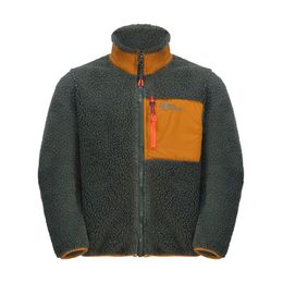 Jack Wolfskin Fleecejacke "Ice Curl" in Grau - 164