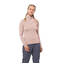 Jack Wolfskin Fleecejacke "Prelight" in Rosa - L