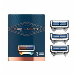Gillette Rasierklingen King Neck Razor Blades 3 Units