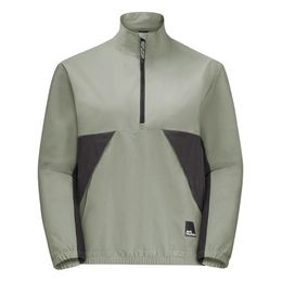 Jack Wolfskin Softshelljacke "Teen Halfzip" in Grün - 128