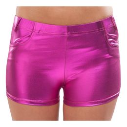 buttinette Lack-Hotpants, pink