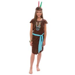 buttinette Indianer-Kostüm "Little Manita" für Kinder