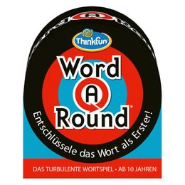RAVENSBURGER VERLAG ThinkFun - 76307 - Word-a-round - Das Wortsuchspiel. Entschlüssle das Wort als Erster! Ein Suchspiel für 2-4 Spieler ab 10 Jahren.