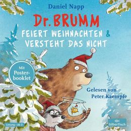 Silberfisch Dr. Brumm feiert Weihnachten / Dr. Brumm versteht das nicht (Dr. Brumm),1 Audio-CD - Daniel Napp (Hörbuch)