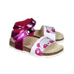 Superfit - Klett-Sandalen PANDA in pink/weiß, Gr.26