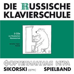 Die Russische Klavierschule,2 Audio-CDs - . (CD)