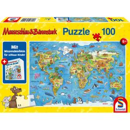 Schmidt Spiele Reise um die Welt (Kinderpuzzle)