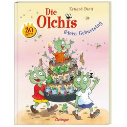 Oetinger Die Olchis feiern Geburtstag - Erhard Dietl, Gebunden
