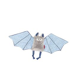 Sigikid - Schnuffeltuch FLEDERMAUS – BABY BITE ME in blau