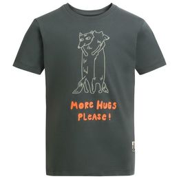 Jack Wolfskin - Kid's More Hugs T - T-Shirt Gr 92 grau