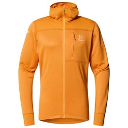 Haglöfs Haglöfs - L.I.M Mid Multi Hood - Fleecejacke Gr S orange