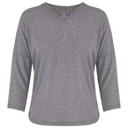 Sherpa - Women's Asha V-Neck 3/4 Sleeve Top - Longsleeve Gr XS grau