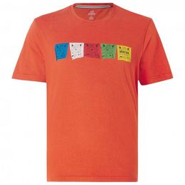 Sherpa - Tarcho Tee - T-Shirt Gr S rot