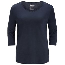 Jack Wolfskin - Women's Mola 3/4 T - Longsleeve Gr XS blau