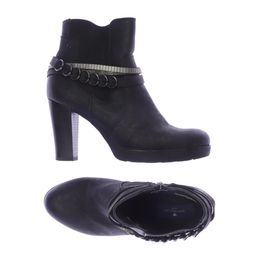 Tom Tailor Damen Stiefelette, schwarz