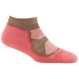 Darn Tough - Women's Light Hiker No Show Lightweight w Cushion - Wandersocken Unisex S | EU 35-37,5 rosa