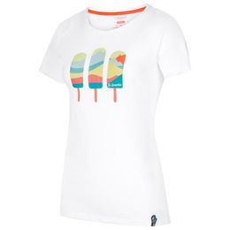 La Sportiva - Women's Icy Mountains T-Shirt - T-Shirt Gr XS weiß
