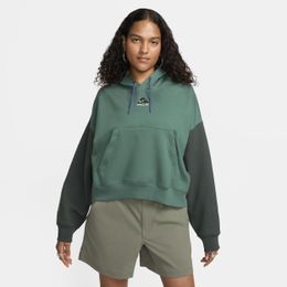 Nike ACG Therma-FIT "Tuff Knit"-Fleece-Hoodie für Damen - Grün