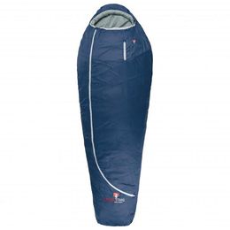Grüezi Bag Grüezi Bag - Biopod Wolle Zero - Kunstfaserschlafsack Gr 215 x 78 x 50 cm Zip: Right Blau