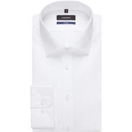 Seidensticker Businesshemd, Kent-Kragen, Tailored Fit, für Herren, weiß, 38