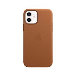 Apple iPhone 12/12 Pro Leder Case mit MagSafe - Sattelbraun MHKF3ZM/A