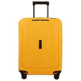 Koffer Samsonite "ESSENS 55" Gr. B/H/T: 40 cm x 55 cm x 20 cm 39 l, gelb (radiant yellow) Koffer Trolleys
