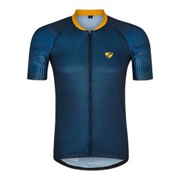 Ziener Radtrikot »NELOS« darkblue 46 46 funktionelles Herren Fahrradtrikot (Slim Fit)