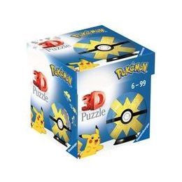 Ravensburger 3D Puzzle-Ball Pokémon Flottball Teile: 54 Altersangabe: ab 6 Jahren