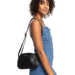 Roxy Schultertasche »Baby Tea« Anthracite Einheitsgröße Einheitsgröße Material: Veganer Stoff aus Polyurethan