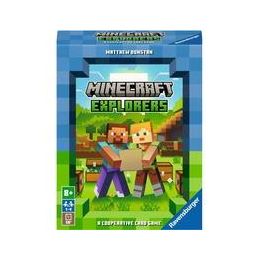 Ravensburger Minecraft Explorers, Kartenspiel Spieleranzahl: 1 - 4 Spieler Spieldauer: 30 Minuten Altersangabe: ab 8 Jahren