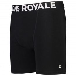 Mons Royale - Hold 'em Boxer - Merinounterwäsche Gr S schwarz