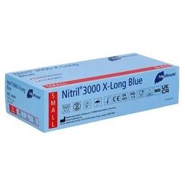 Meditrade GmbH Nitril® 3000 X-Long 100 Nitrilhandschuhe extralang 100 St