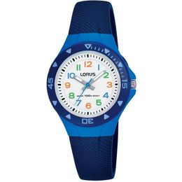 Lorus Quarzuhr R2347MX9, Armbanduhr, Kinderuhr, ideal auch als Geschenk, blau