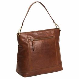 The Chesterfield Brand Antique Buff Schultertasche Leder 30 cm cognac