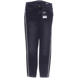 Mavi Damen Jeans, schwarz, Gr. 25