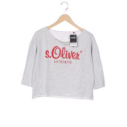 s.Oliver Damen Sweatshirt, grau, Gr. 36