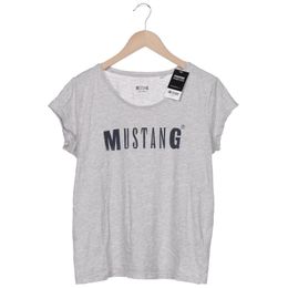 Mustang Damen T-Shirt, grau, Gr. 42