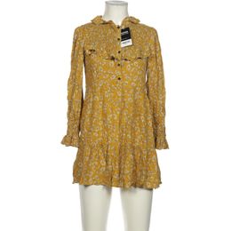 Zara Damen Kleid, gelb, Gr. 36