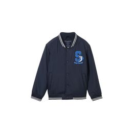 Tom Tailor Jungen College Jacke, blau, Uni, Gr. 116/122
