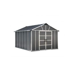Palram - Canopia Yukon 3.3 x 4 Ger&auml;tehaus, anthrazit