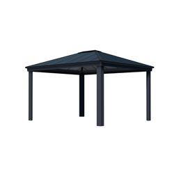Palram - Canopia Dallas 4.3 X 3.6 Gartenpavillon, anthrazit