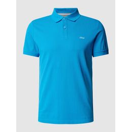 s.Oliver RED LABEL Poloshirt mit Label-Stitching